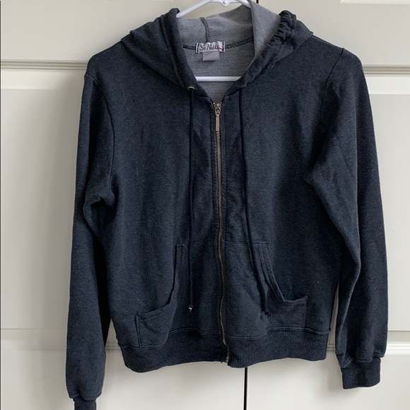 So Nikki | Tops | So Nikki Girls Peace Sign Hooded Zip Up Sweatshirt ...